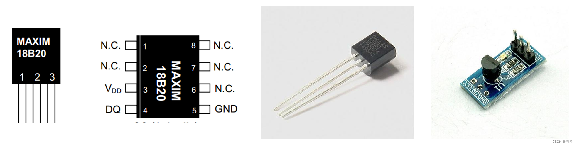 51单片机学习笔记-11 DS18B02温度传感器（单总线）-CSDN博客