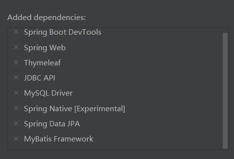 IDEA创建spring boot项目时常用到的几个依赖_idea启动项需要哪些依赖-CSDN博客