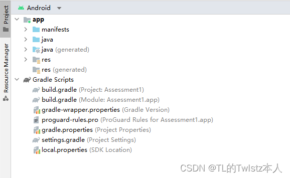 Android Studio目录结构介绍（第一行代码 Android 第二版）_android studio的代码写在哪里-CSDN博客
