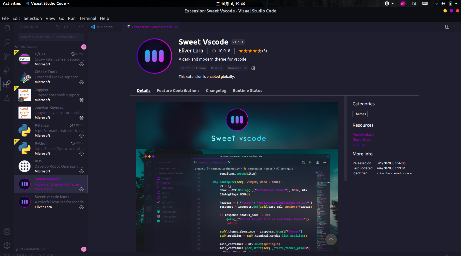 ubuntu18.04系列2—桌面美化(gnome)_ubuntu18.04美化-CSDN博客