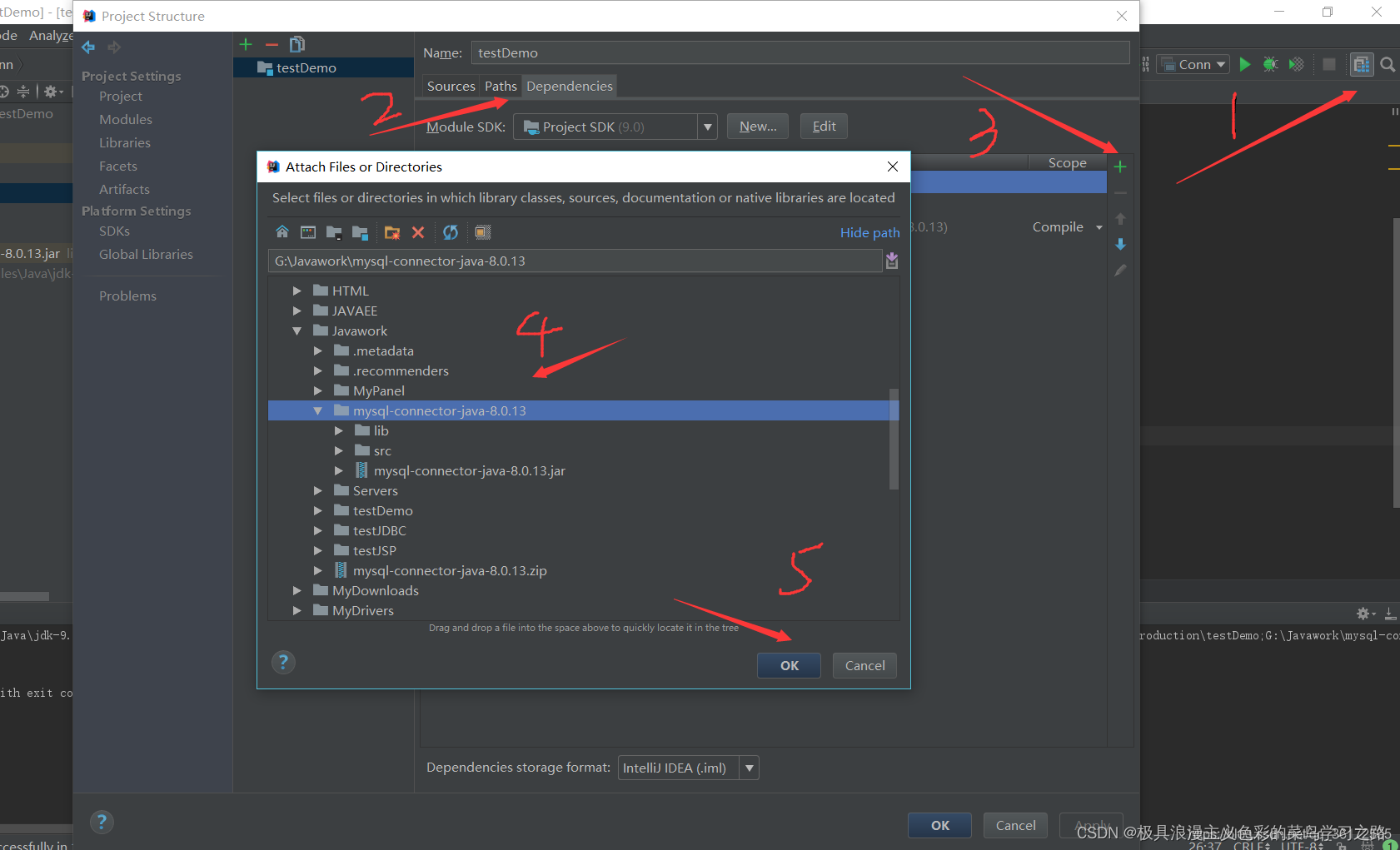 Idea使用jdbc连接mysql数据库,看完就懂 Idea Jdbc连接mysql Csdn博客