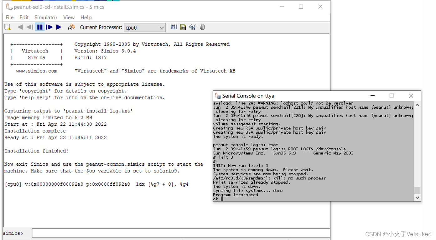 simics虚拟机+solaris 9 sparc系统运行memory compiler(非常详细)-CSDN博客