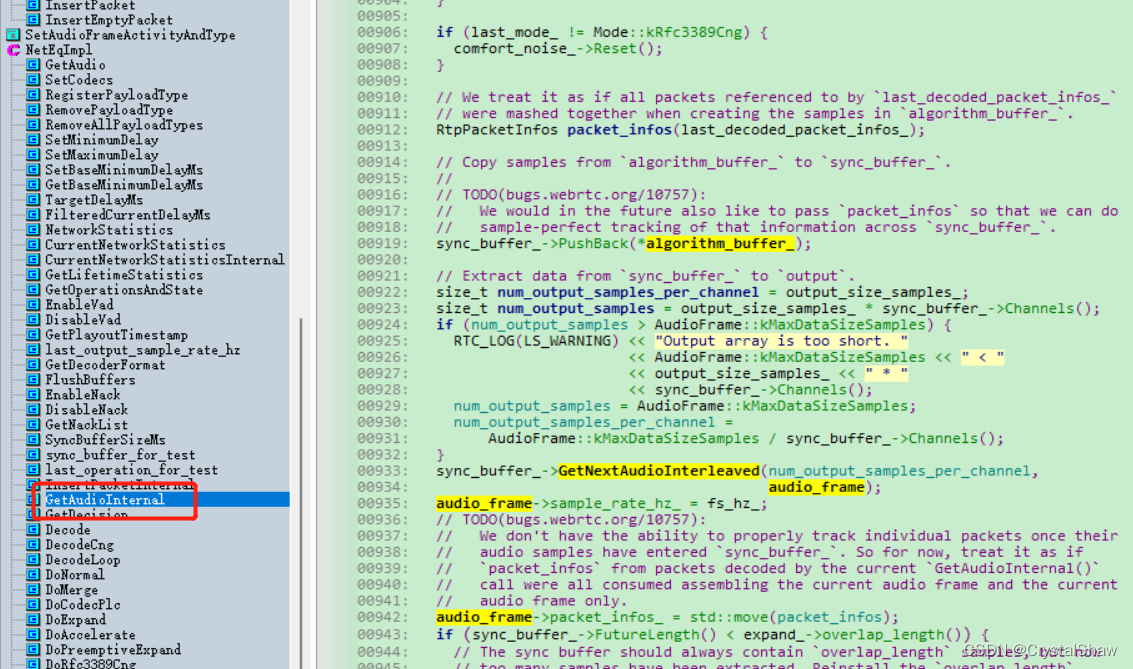 webrtc代码走读五（音频neteq代码走读）_neteq c代码-CSDN博客
