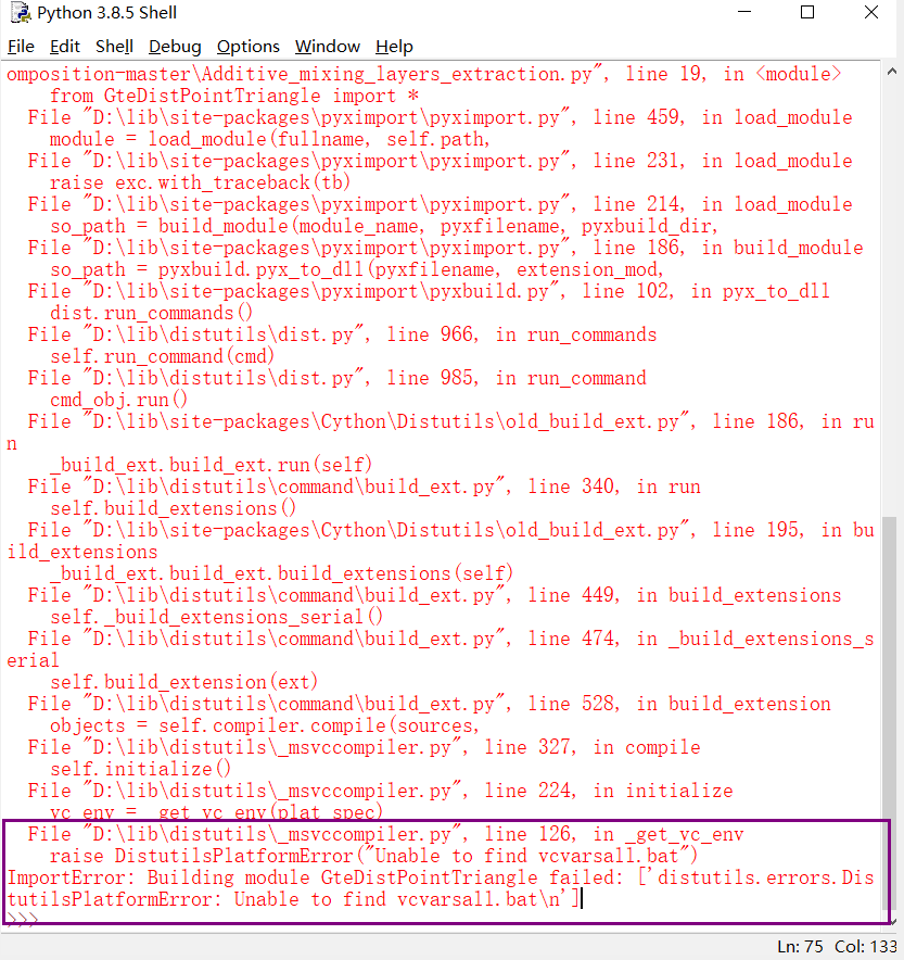 Python 3.8.x 解决 unable to find vcvarsall.bat 问题-CSDN博客