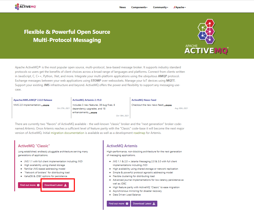 ActiveMQ在windows上的下载安装与配置_windows activemq安装与配置-CSDN博客