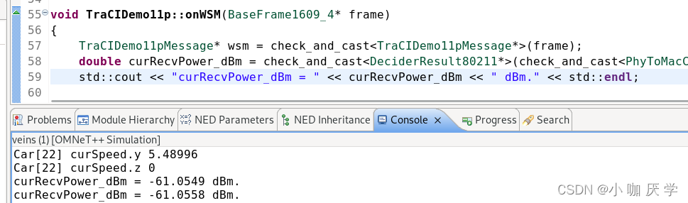车联网仿真之OMNeT++中如何获取消息的接收功率_omnet++信号接收参数-CSDN博客