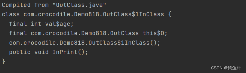 局部内部类和匿名内部类访问局部变量时，为什么变量必须加上final？_is accessed from within inner class, needs to be f-CSDN博客