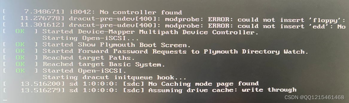 服务器使用u盘安装linux Centos 7报错warning：dracut Initqueue Timeout Starting Timeout Scriptsu盘安装centos7出现