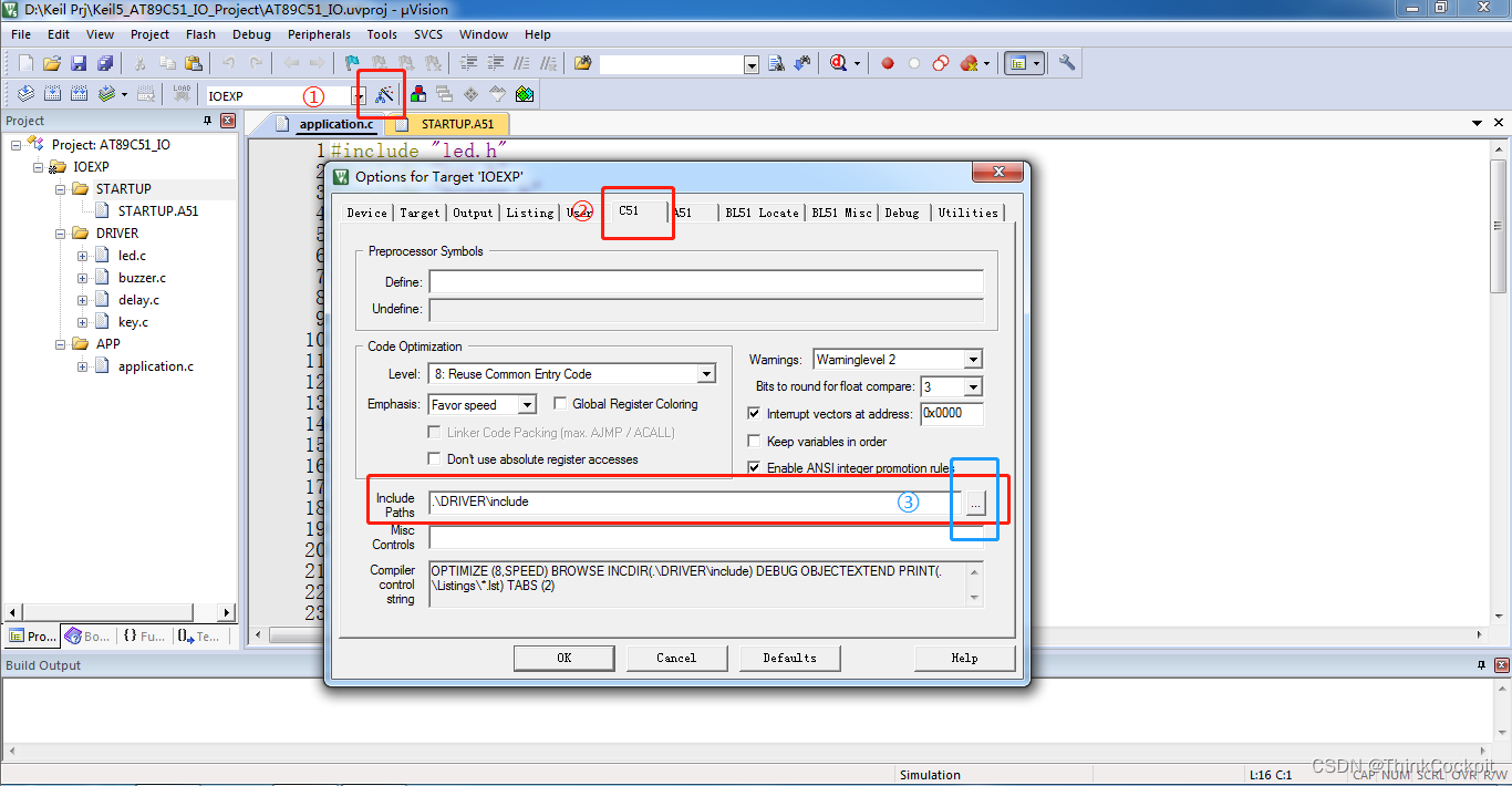 从51到ARM裸机开发实验(003) AT89C51 GPIO实验_at89c51 p0-CSDN博客