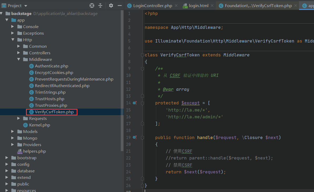 使用laravel框架开发接口时post请求报错419，get请求正常_laravel api 419-CSDN博客