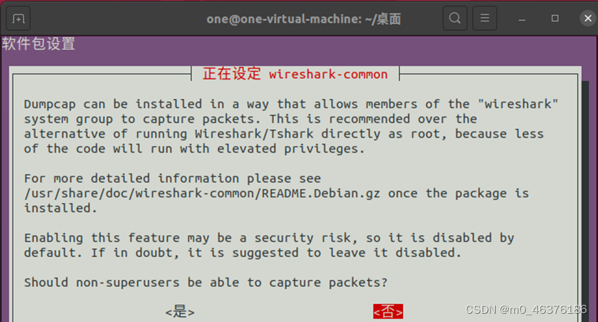 ubuntu安装wireshark及抓包过程-CSDN博客