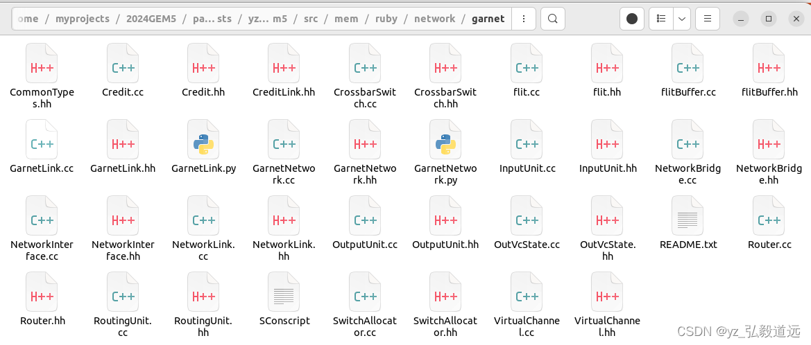 GEM5 Ruby Garnet kernel 源代码解读： 2/38_namespace gem5 { namespace ruby { namespace garnet-CSDN博客