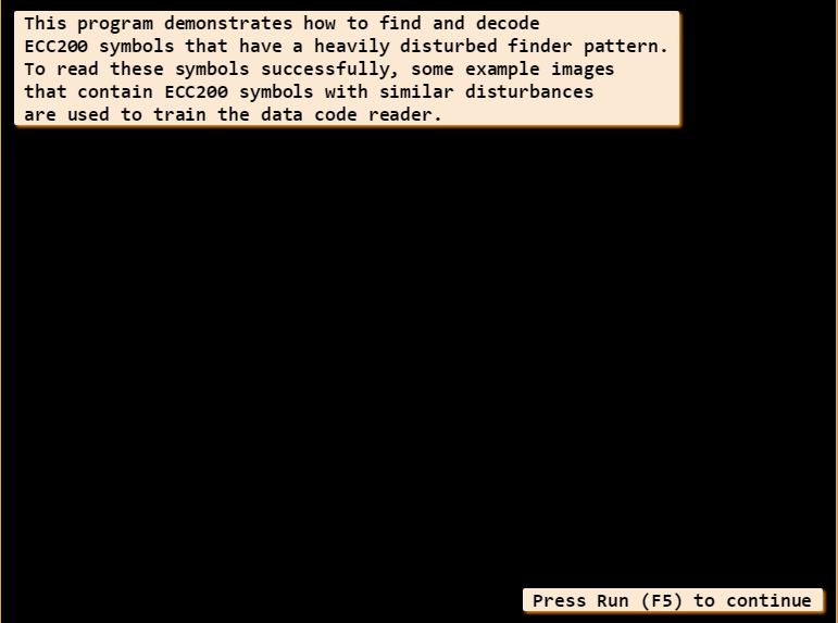 基于Halcon学习的二维码识别【九】ecc200_finder_pattren_tolerance.hdev_ecc200二维码 未找到相关 ...