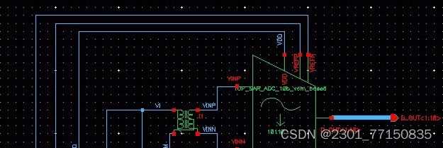 10bit 高速SAR ADC基于0.18um工艺的电路，拿去直接可以仿真性能_10bit 100m saradc-CSDN博客