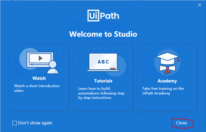 第一次打开UiPath Studio要设置的内容_uipath怎么设置为中文-CSDN博客