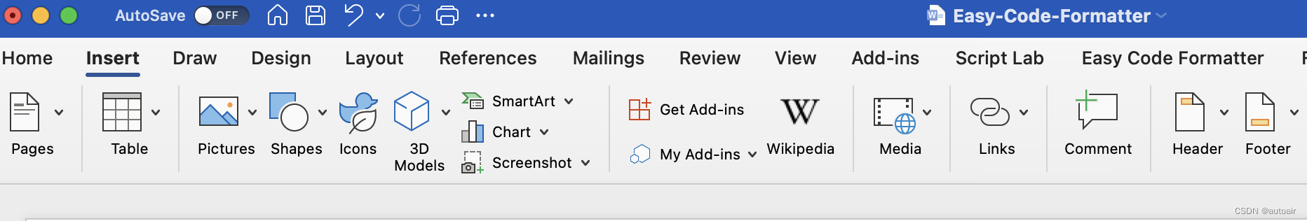 How to insert code snippets in Word - Programmer Sought
