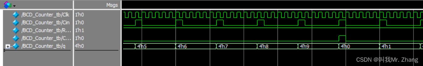 FPGA学习笔记3-BCD计数器的设计和验证（小梅哥）_modelsim bcd-CSDN博客