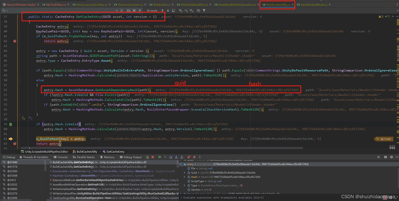 unity验证shader变化对材质ab的影响_shuizhidaoniaaa的博客-CSDN博客