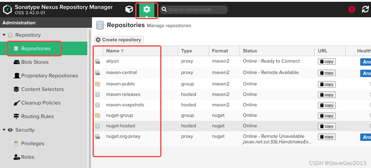 超详细 nexus linux搭建maven 私有仓库 存储内部jar_nexus-3.42.0-01-unix.tar.gz-CSDN博客