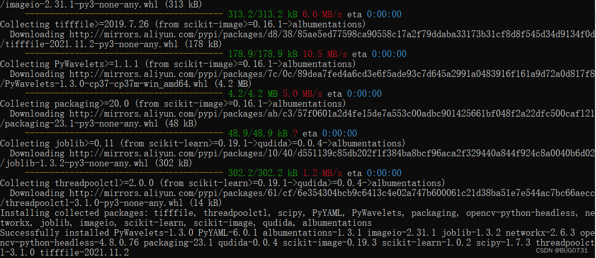 完美解决：ERROR: No matching distribution found for albumentations-CSDN博客