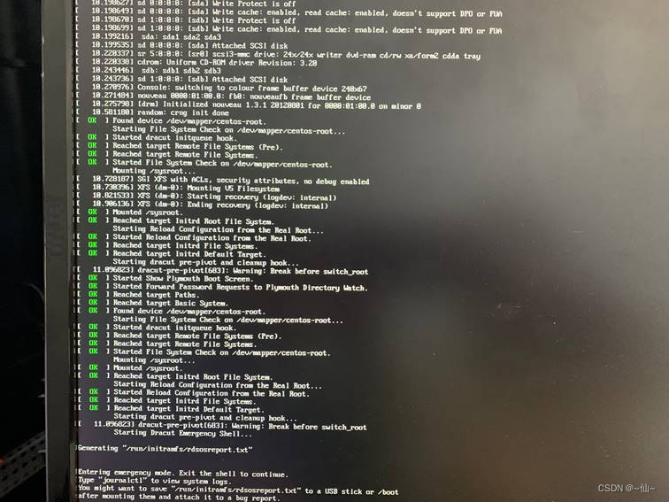 linux系统Centos7重置root密码_centos7默认root密码-CSDN博客