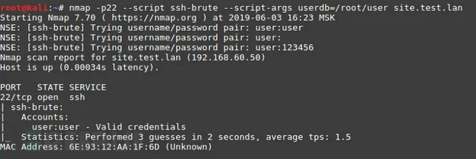 网络安全工具篇之Nmap中一些常用的脚本_nmap --script=ssh-brute.nse 192.168.88.100 -p 22-CSDN博客