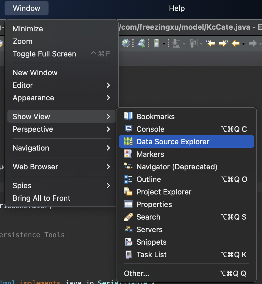 在Eclipse中连接数据库、查看数据表、从数据库表生成实体类_eclipse根据data source生成实例-CSDN博客