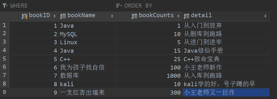 Mybatis单表操作之普通操作、模糊查询、分页查询、动态SQL_ where bookname = #{booknam-CSDN博客