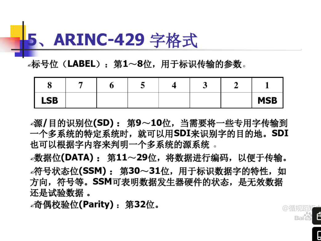 ARINC429总线基础-CSDN博客