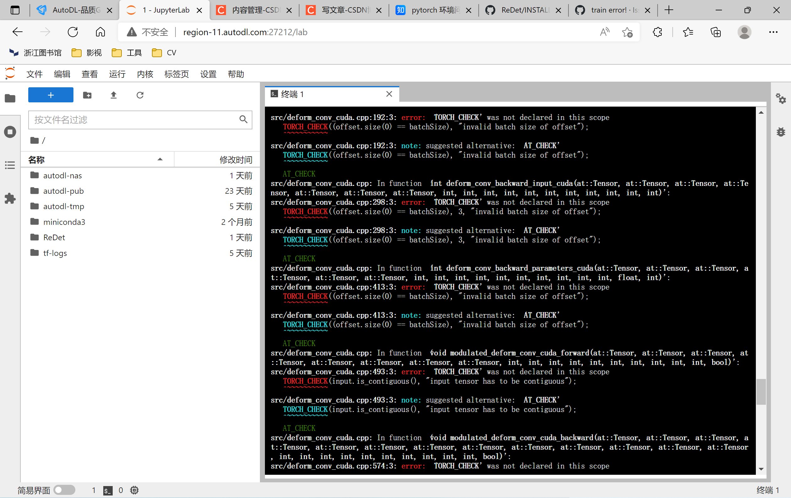 复现ReDet RTX 3090 pytorch1.8.1_collecting mmcv==0.2.14-CSDN博客