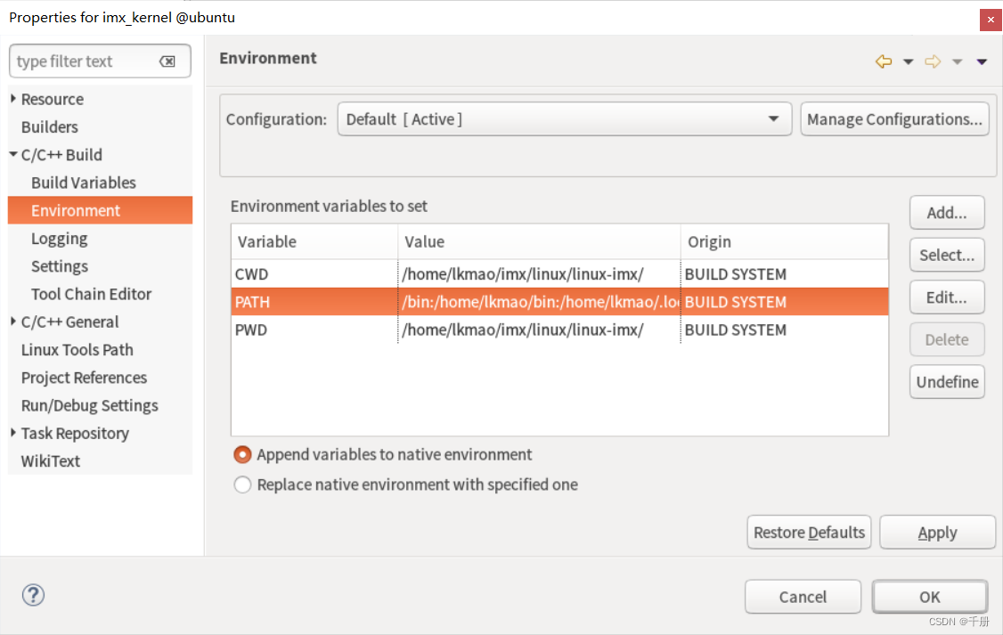 eclipse搭建内核和驱动编译环境_eclipse ide如何搭建c语言编译环境-CSDN博客
