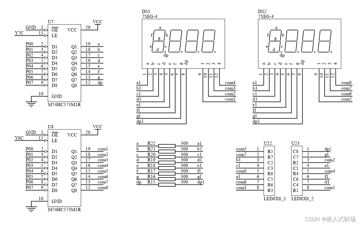 蓝桥杯 — CT107D单片机综合训练平台原理图_ct107d单片机板原理图-CSDN博客