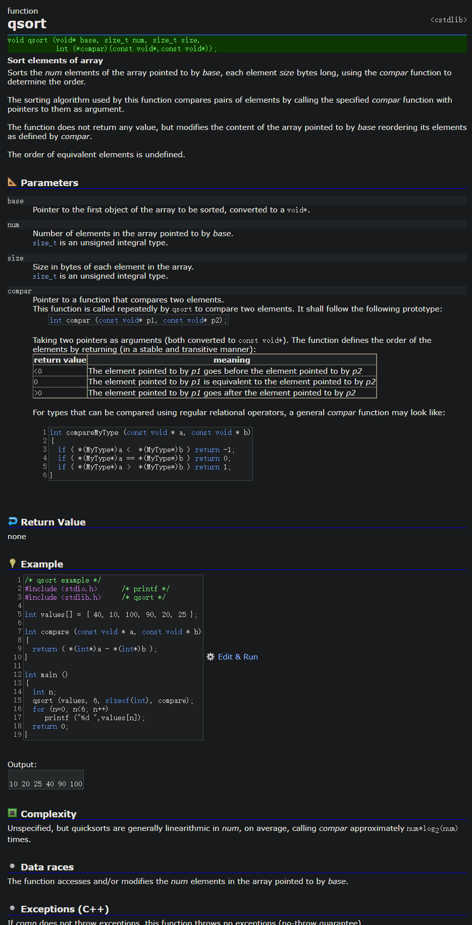C-库函数 qsort 的使用及模拟实现_#include #include struct st { -CSDN博客
