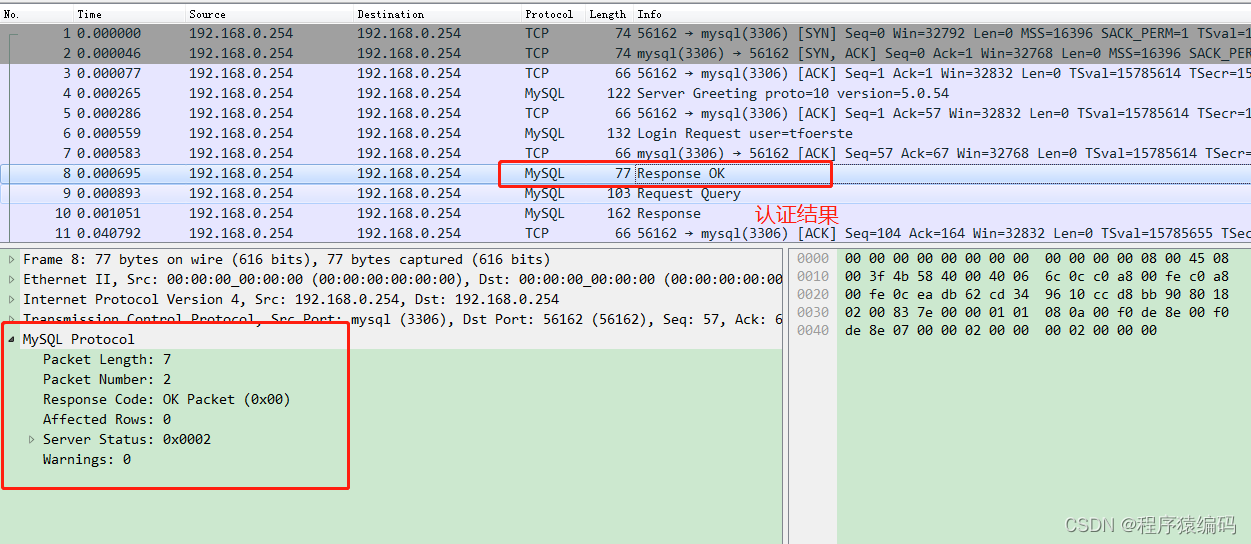 Mysql协议解析及c C 代码实现 Mysql 访问 协议 是什么协议 Csdn博客