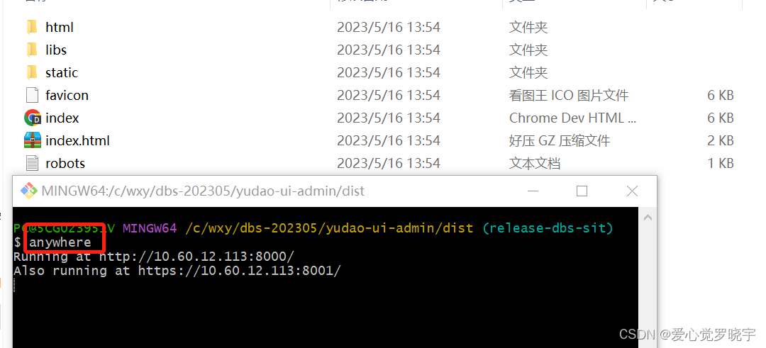Anywhere：本地打包测试发布---静态服务器的神器_anywhere 静态文件服务器-CSDN博客