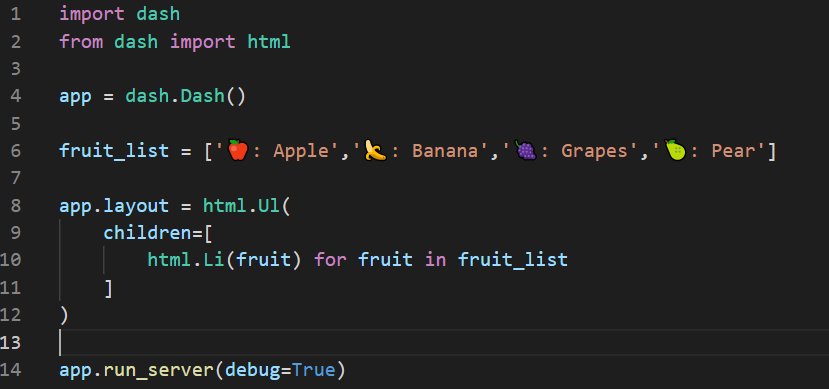 【Dash搭建可视化网站】项目2：使用列表解析式动态生成页面_dash list-CSDN博客
