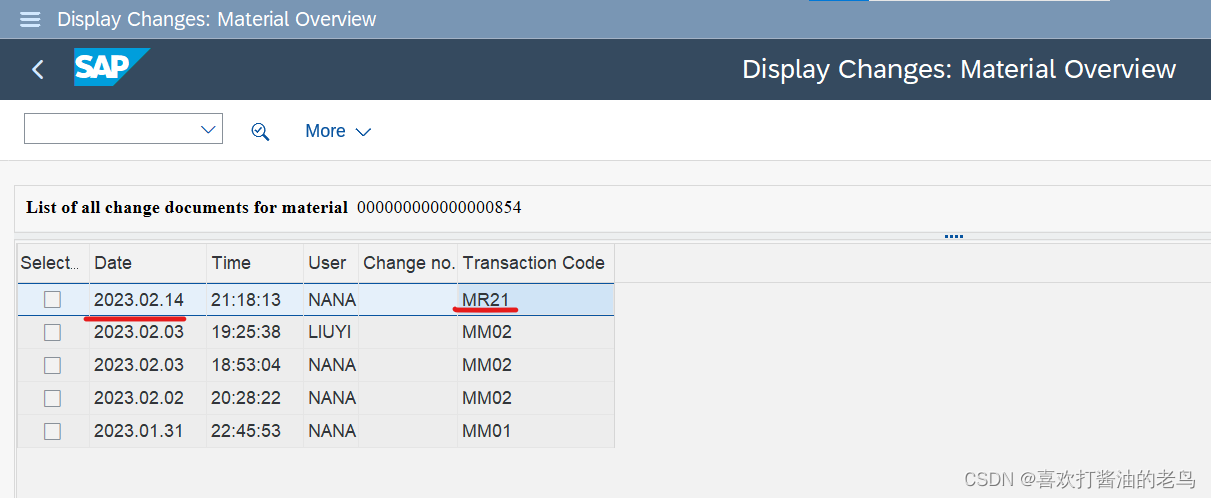 SAP MM MR21修改过的移动平均价才能出现在该物料主数据修改历史_sap mr21-CSDN博客