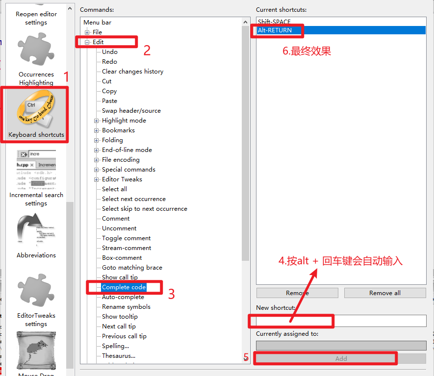 1. codeblocks的初始化设置 :字体、utf-8、代码提示、代码提示快捷键、“注释” 和“ 取消注释” 快捷键_codeblocks代码提示-CSDN博客