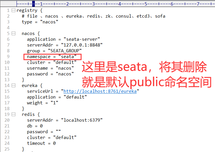 SpringCloudAlibaba io.seata.common.exception.FrameworkExceptioncan not register RM,err:can not ...