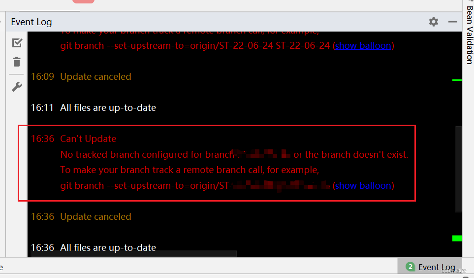 Can‘t Update No tracked branch configured for branch_can't update no tracked branch configured ...