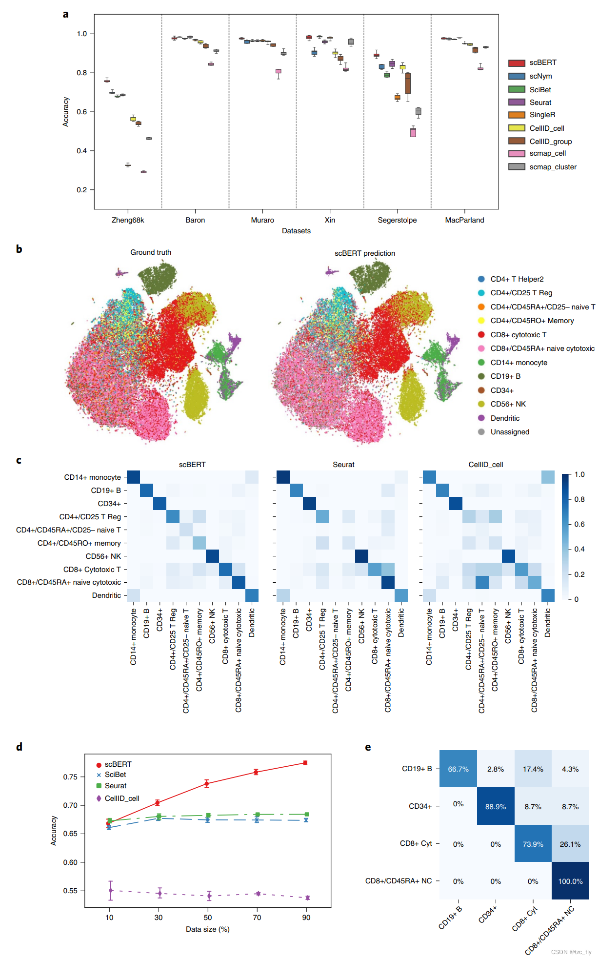 scBERT：用于scRNA-seq细胞类型注释的大规模预训练语言模型-CSDN博客