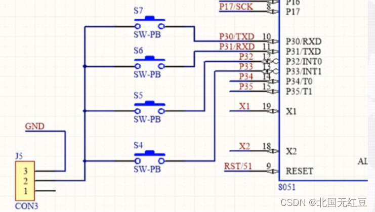 【STC15单片机】独立按键显示二进制_可以输出二进制的键盘-CSDN博客