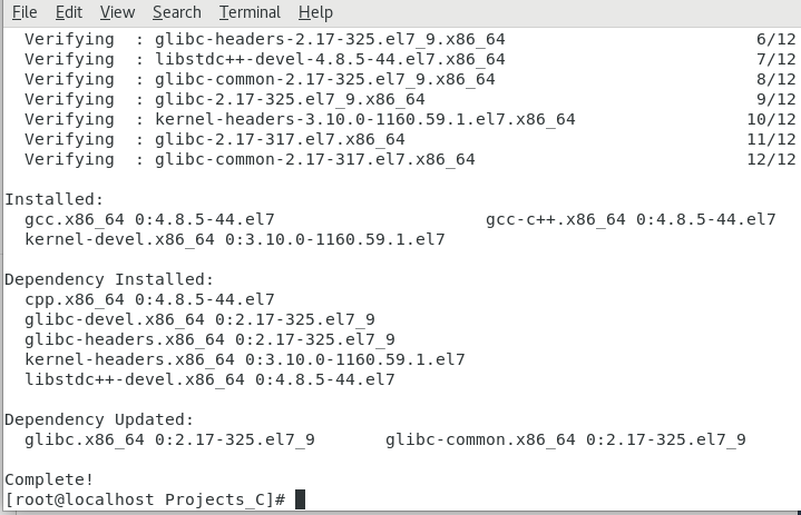 CentOs 7 编译C语言_centos7编译c语言-CSDN博客