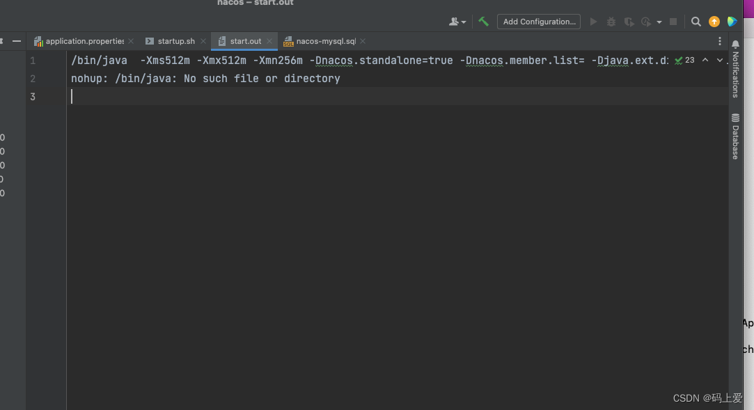 mac启动nacos 无法访问_nacos启动成功,访问失败-CSDN博客