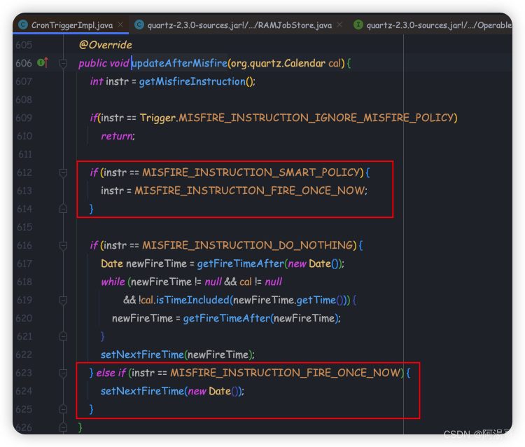 org.quartz.jobStore.misfireThreshold配置的作用_misfirethreshold 设置多大-CSDN博客