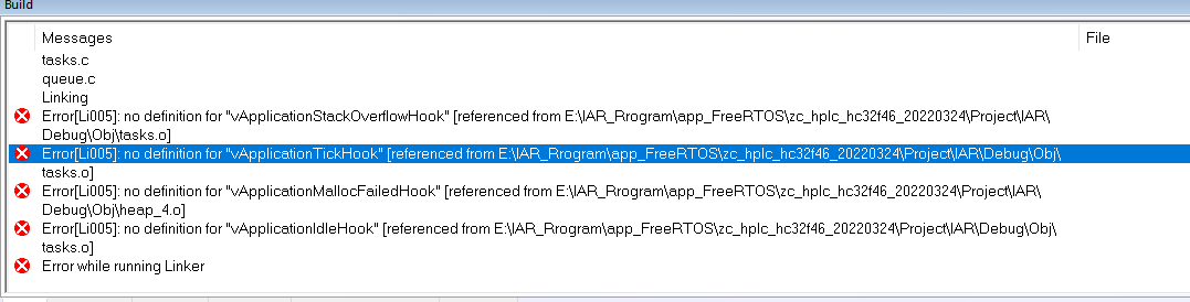 关于MCU M4内核移植FreeRTOS的笔记_#error this port can only be used when the project-CSDN博客