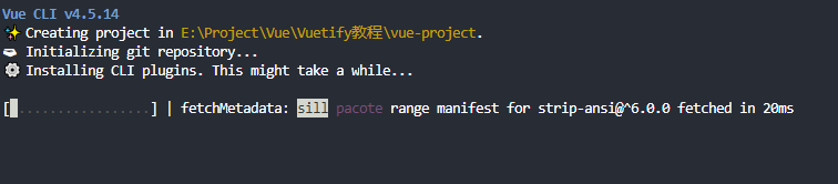 Vue CLI 安装和创建 Vuetify 项目_npm vue-cli-plugin-vuetify-CSDN博客