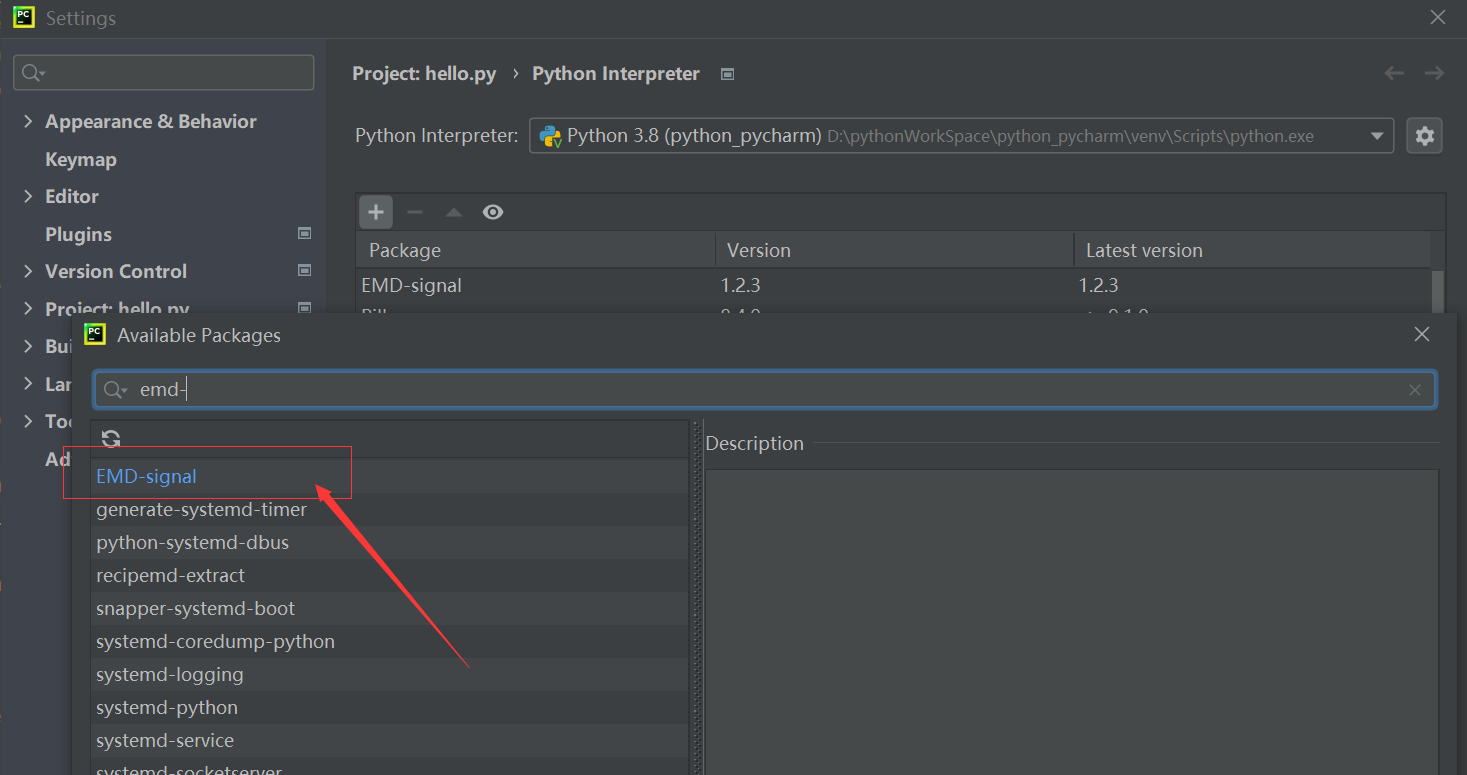 PyEMD安装问题及无法导包问题的解决_为什么我下载emd-sianal文件时,没有pyemd和pyemd-0.5.1.dist-info文-CSDN博客